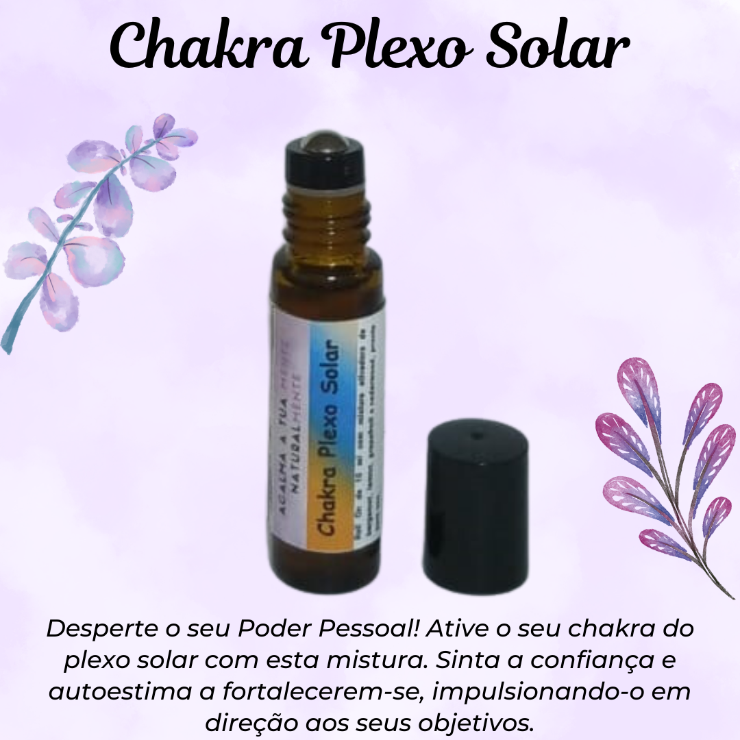 Chakra Plexo Solar - Óleo Essencial para Poder Pessoal – ACALMA A TUA ...